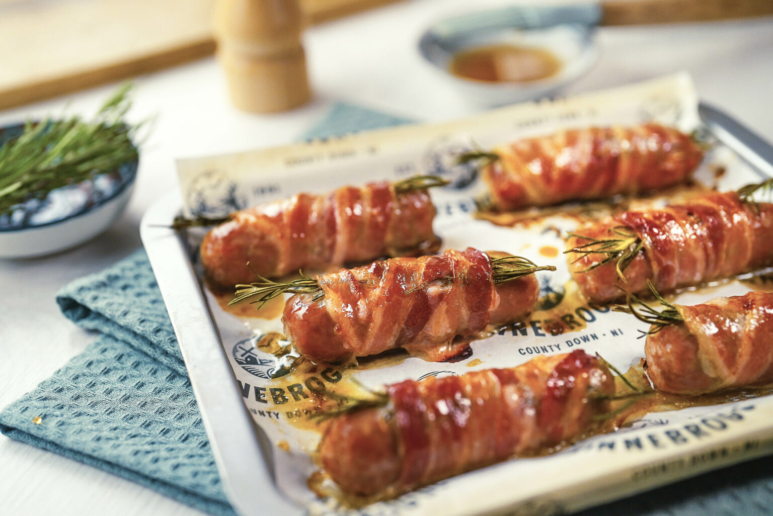 Naked Unsmoked Back Bacon Rashers - Finnebrogue
